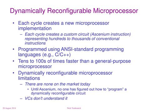 Ppt Reconfigurable Systems Emerge Powerpoint Presentation Free Download Id 3355123