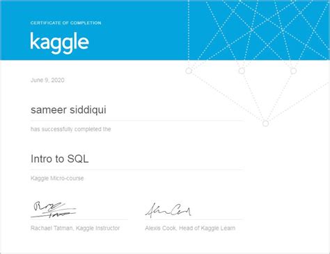 Sameer Siddiqui On Linkedin Kaggle Datascience Machinelearning Bigquery