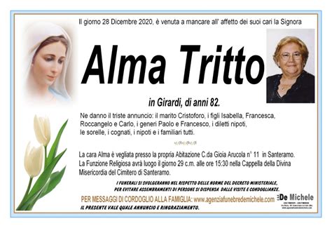 Alma Tritto Centro Servizi Funebri De Michele