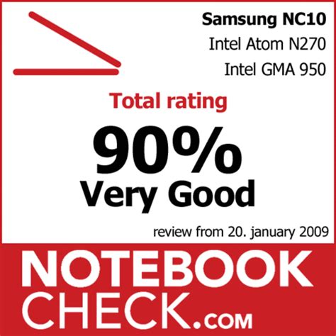 Review Samsung NC10 Netbook NotebookCheck Net Reviews
