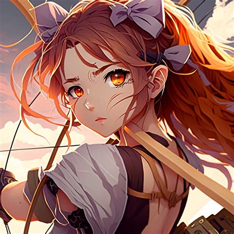 Beautiful Archer Girl By Eleazatlr On Deviantart