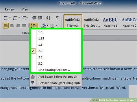 3 Ways To Double Space In Word WikiHow 3 Ways To Double Space In Word WikiHow