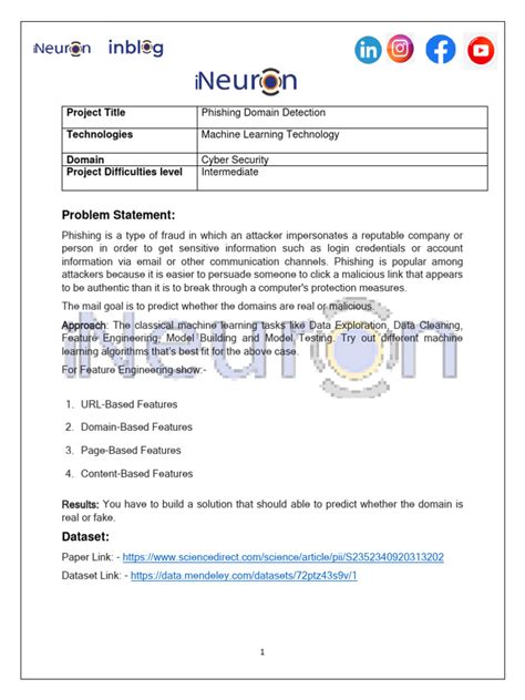 Phishing Domain Detection Updated Pdf Phishing Machine Learning