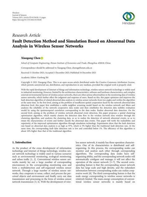 pdf fault detection method and simulation based on abnormal dokumen