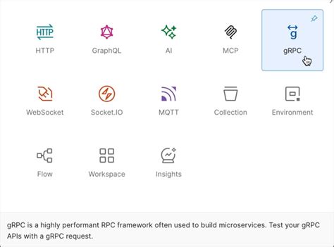 The Grpc Client Interface Postman Docs