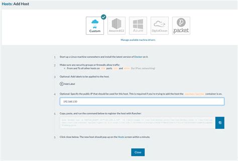 Debian Proxmox Install Docker With Rancher And Dockerui Webgui On A