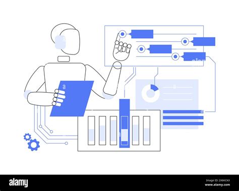 Ai Powered Risk Modeling Abstract Concept Vector Illustration Stock Vector Image And Art Alamy