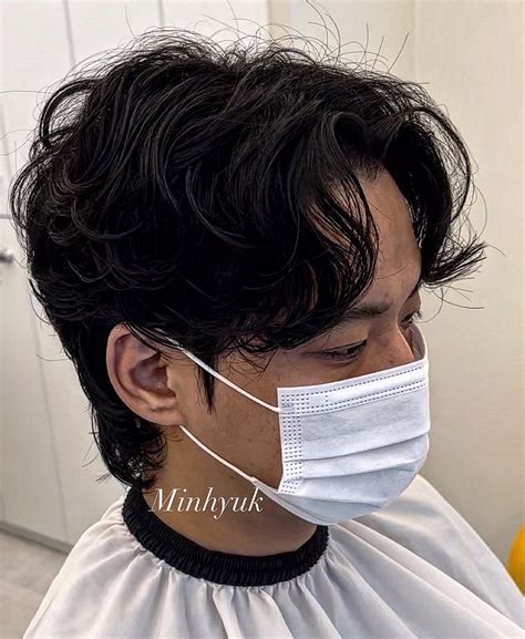 배곧미용실 배곧 맨즈헤어 민혁 가르마펌 쉐도우펌 가일펌 드랍컷 리프컷 리프펌 리프히피펌 남자머리 남자파마 Instagram