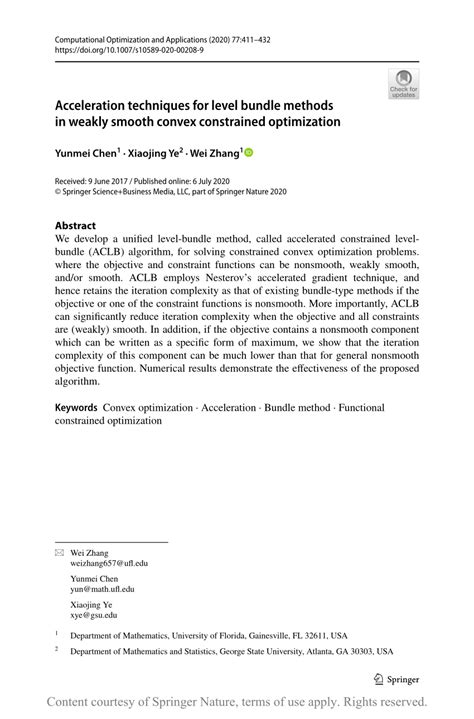 Acceleration Techniques For Level Bundle Methods In Weakly Smooth
