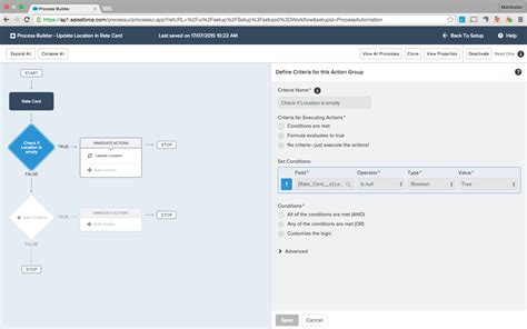 Update Lookup Field Using Process Flow Salesforce Everywhere