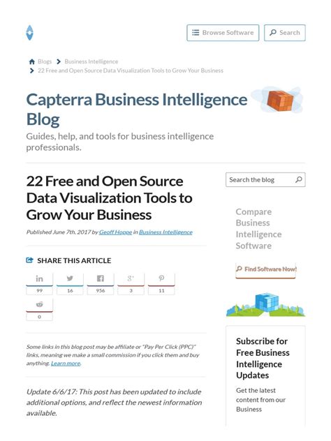 22 Free And Open Source Data Visualization Tools To Grow Your Business