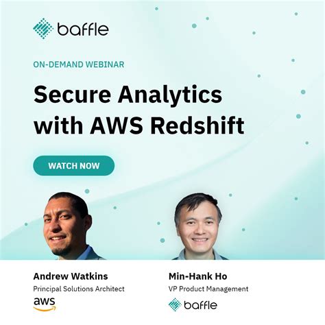 baffle inc on linkedin secure analytics with aws redshift