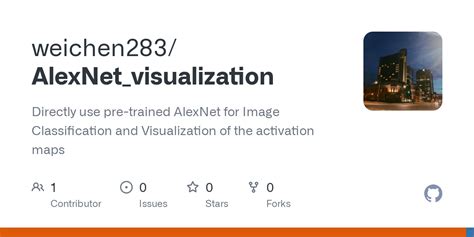 GitHub Weichen AlexNet Visualization Directly Use Pre Trained AlexNet For Image