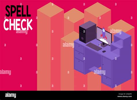 Conceptual Hand Writing Showing Spell Check Concept Meaning To Use A Computer Program To Find