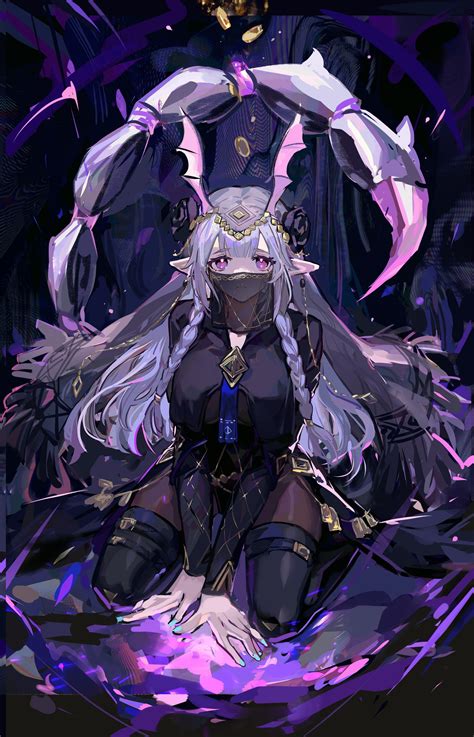 Manticore Under A Veil Arknights Danbooru