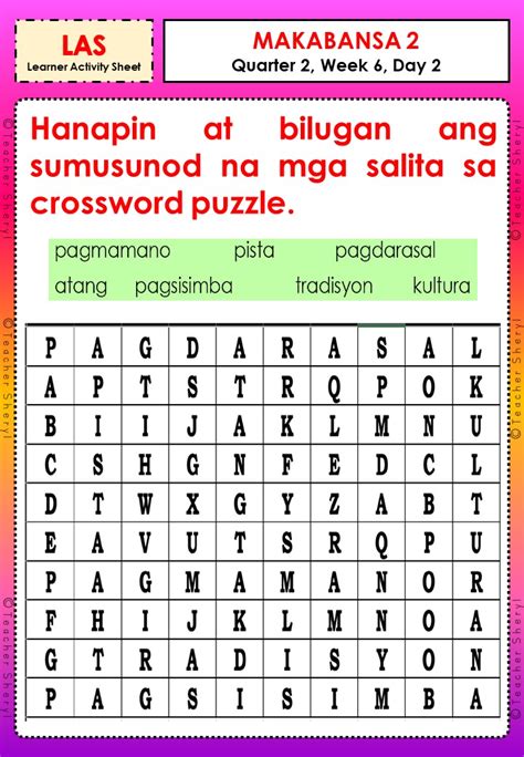 Teacher Sheryl Quarter 2 Week 6 Makabansa Grade 2 Facebook
