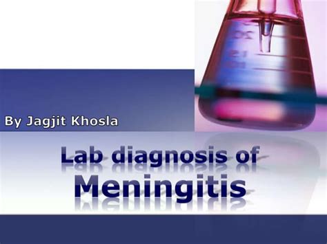 Lab Diagnosis Of Meningitis Pptx