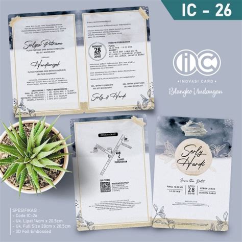 Jual Blanko Undangan Ic 26 Shopee Indonesia