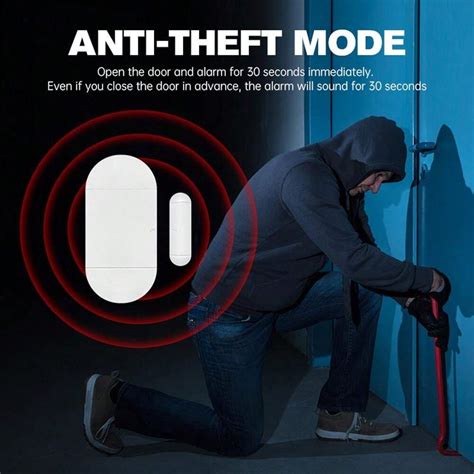 Door Window Entry Alarm Wireless Remote Control Door Sensor Alarm Host