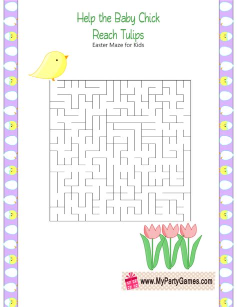 Religious Easter Maze