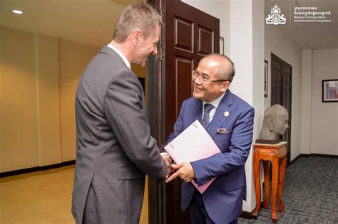 Courtesy Call From Ambassador Extraordinary And Plenipotentiary Of Hungary Ministry Of Foreign