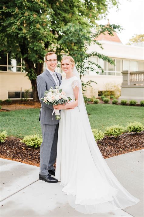 Classic Wedding At The Thomas S Monson Center And Salt Lake Temple Salt Lake City Utah