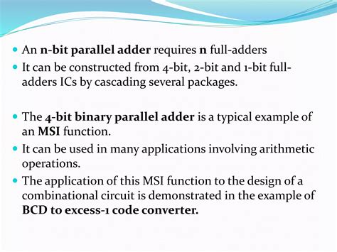 Parallel Adder And Subtractor Pptx