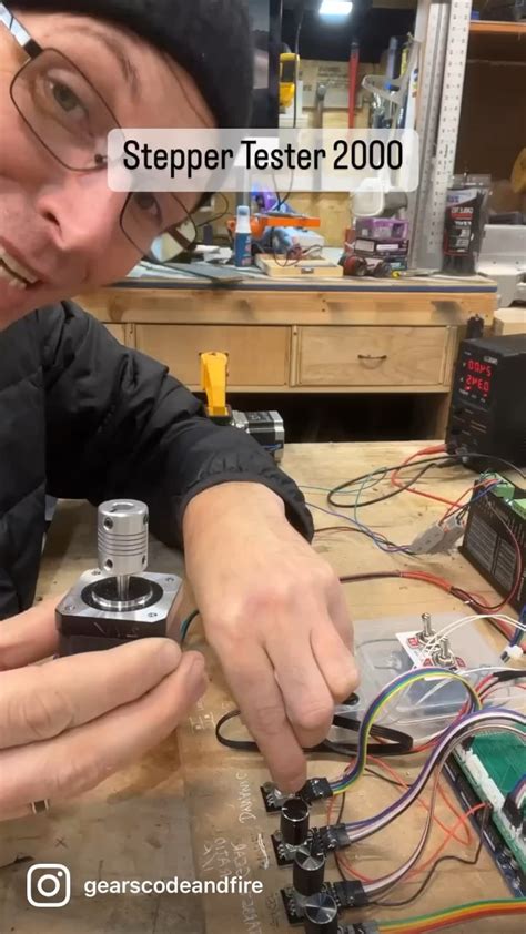 Stepper Tester 2000 R Robotics