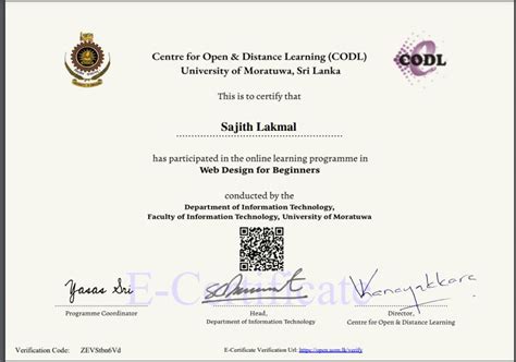 webdesign developer engineering uom onlinelearning sajith lakmal