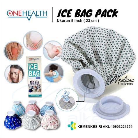 Pilih Warna Onehealth Ice Bag 9inch 23cm Atau 6inch 15cm Cold Bag Alat Kompres Dingin