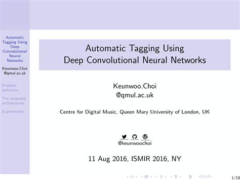 automatic tagging using deep convolutional neural networks ismir 2016