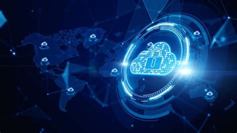 Premium Photo Digital Cloud Computing Cyber Security Digital Data