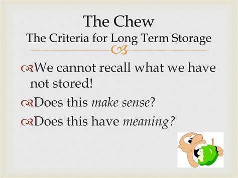 Ppt Digesting Science Content With Chunk And Chew Strategies Powerpoint