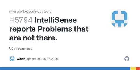 intellisense reports problems that are not there · issue 5794