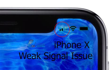 How To Fix The IPhone X Weak Signals Issue