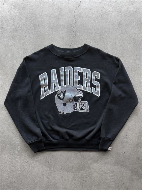 Vintage 80s Los Angeles Raiders Crewneck Sweatshirt Grailed