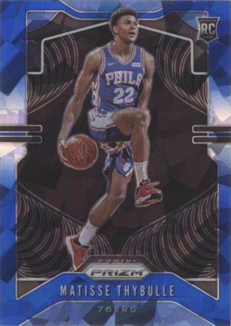 2019 20 Panini Prizm Rookie Matisse Thybulle 290 Blue Ice Prizm 99