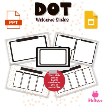 Powerpoint Template Google Slides Template Polka Dot Powerpoint Google Slides Powerpoint