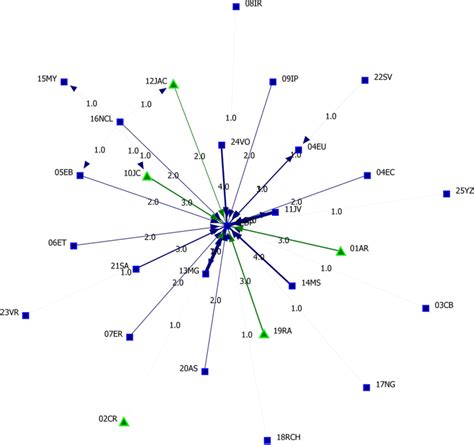 Social Network Built From Comments Wrote On Facebook The Nodes Download Scientific Diagram