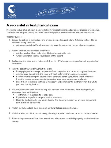 Virtual Physical Exam V2 Final Download Free Pdf Physical Examination Edema