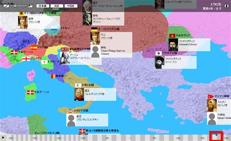 World Historical Atlas That Can Be Displayed In A Period Of One Year