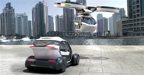 Airbus Drone Car Hybrid Takes To The Sky When Stuck In Traffic