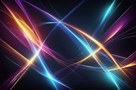 Premium Photo Abstract Light Vector Background