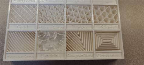 Prusa Slicer Infill Patterns Display Test By Philosopher 115 Download Free Stl Model