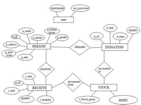 Blood Bank Management System Dbms Mini Project 1000 Projects