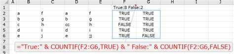 【excel Vba】【マクロ】【tips】trueとfalseの数を数えるツール（ワークシート関数をvbaで使用）｜lenoco Excel Vba