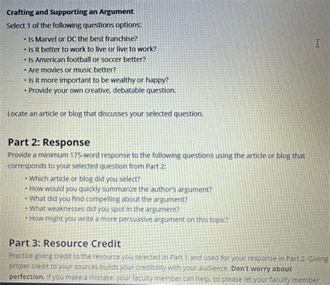 Part 1 Resources Understanding Arguments Watch