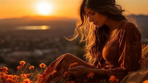 Premium Ai Image Natural Cute Girl