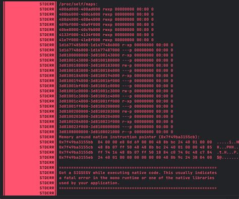 proc self maps error while starting fivem server server discussion