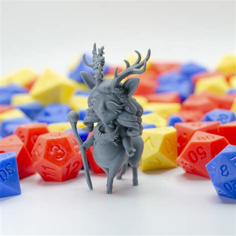 3d Printable Feywild Bundle Nymph Faun And Pixie Trio By Found
